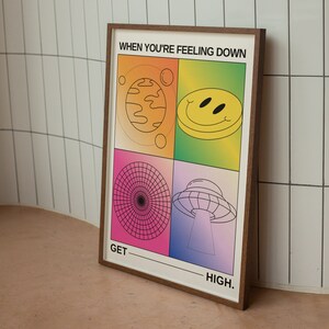 Get High Wall Print, Digital Download Print, Retro Wall Decor, Large ...