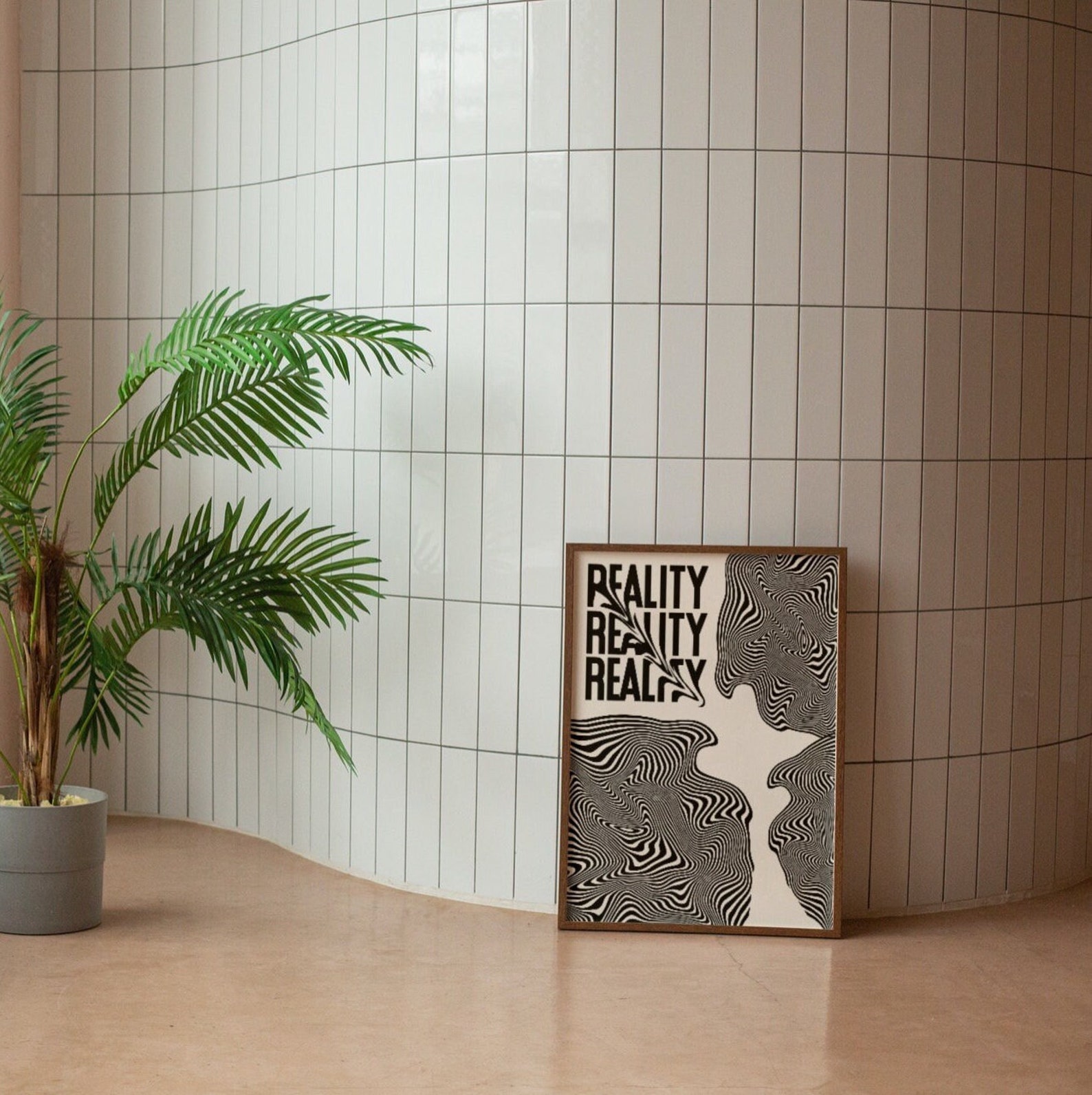 Distorted Reality Wall Print Digital Download Print Retro - Etsy UK