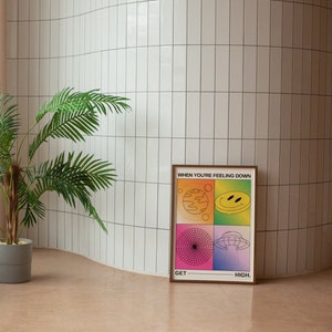 Get High Wall Print, Digital Download Print, Retro Wall Decor, Large ...