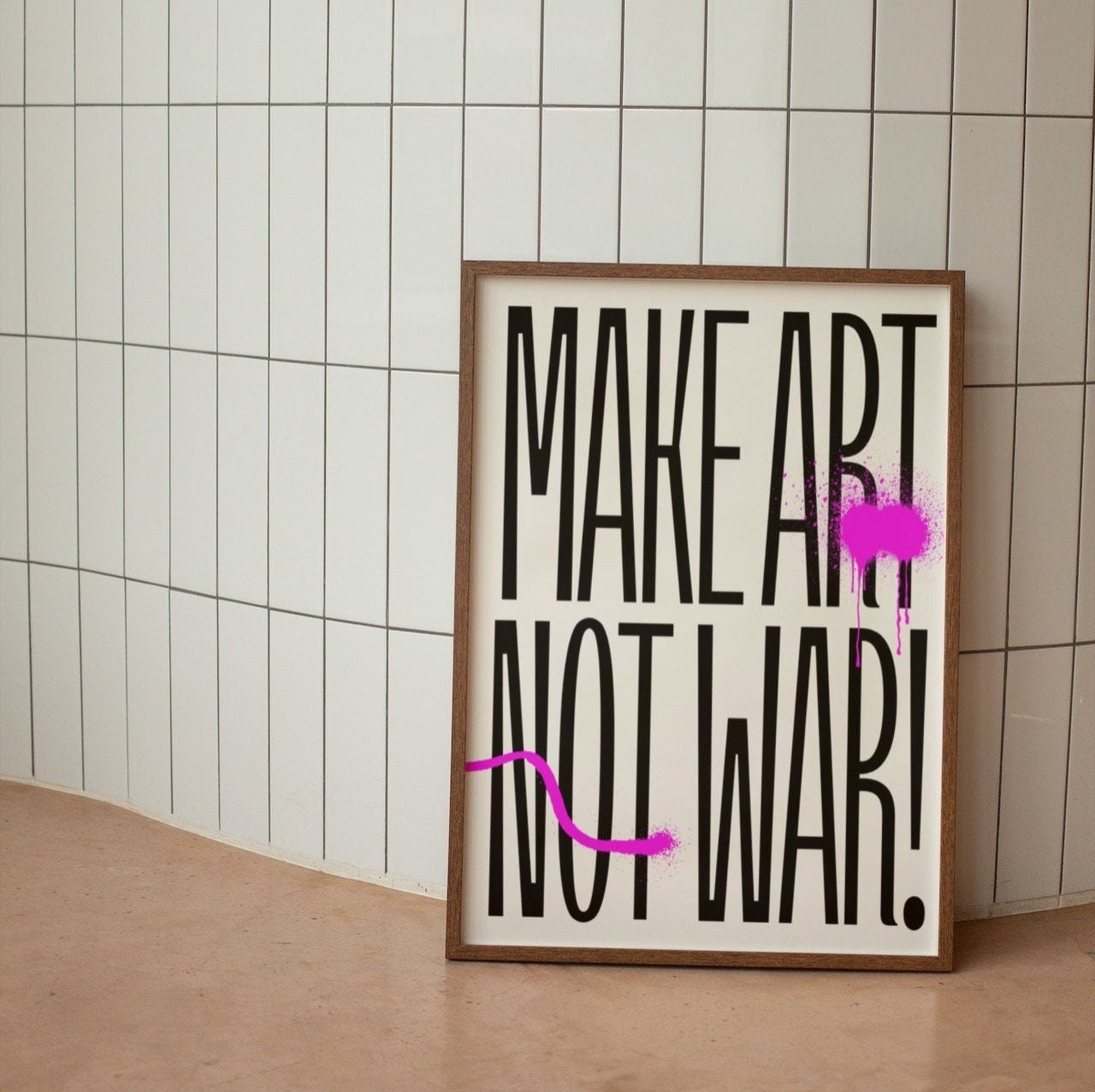 Obey Make Art Not War Wallpaper