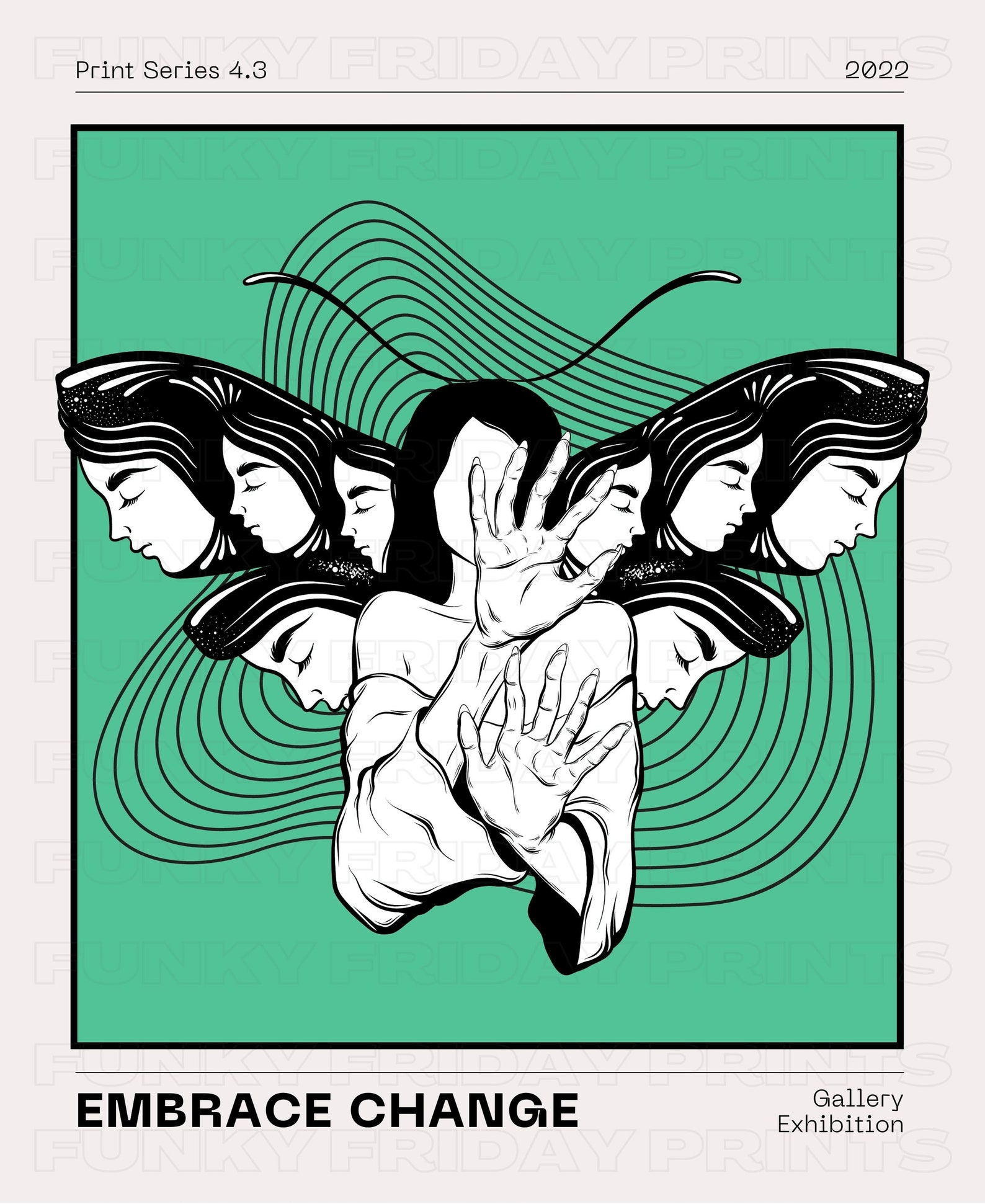 Change Wall Print Digital Download Print Retro Wall Decor - Etsy