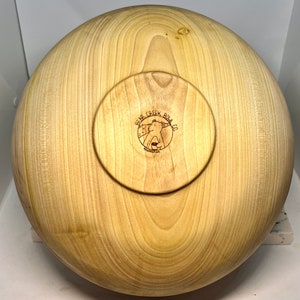 Natural Edge Poplar Hand Turned Wood Bowl Bear Creek Bowl Company - Etsy