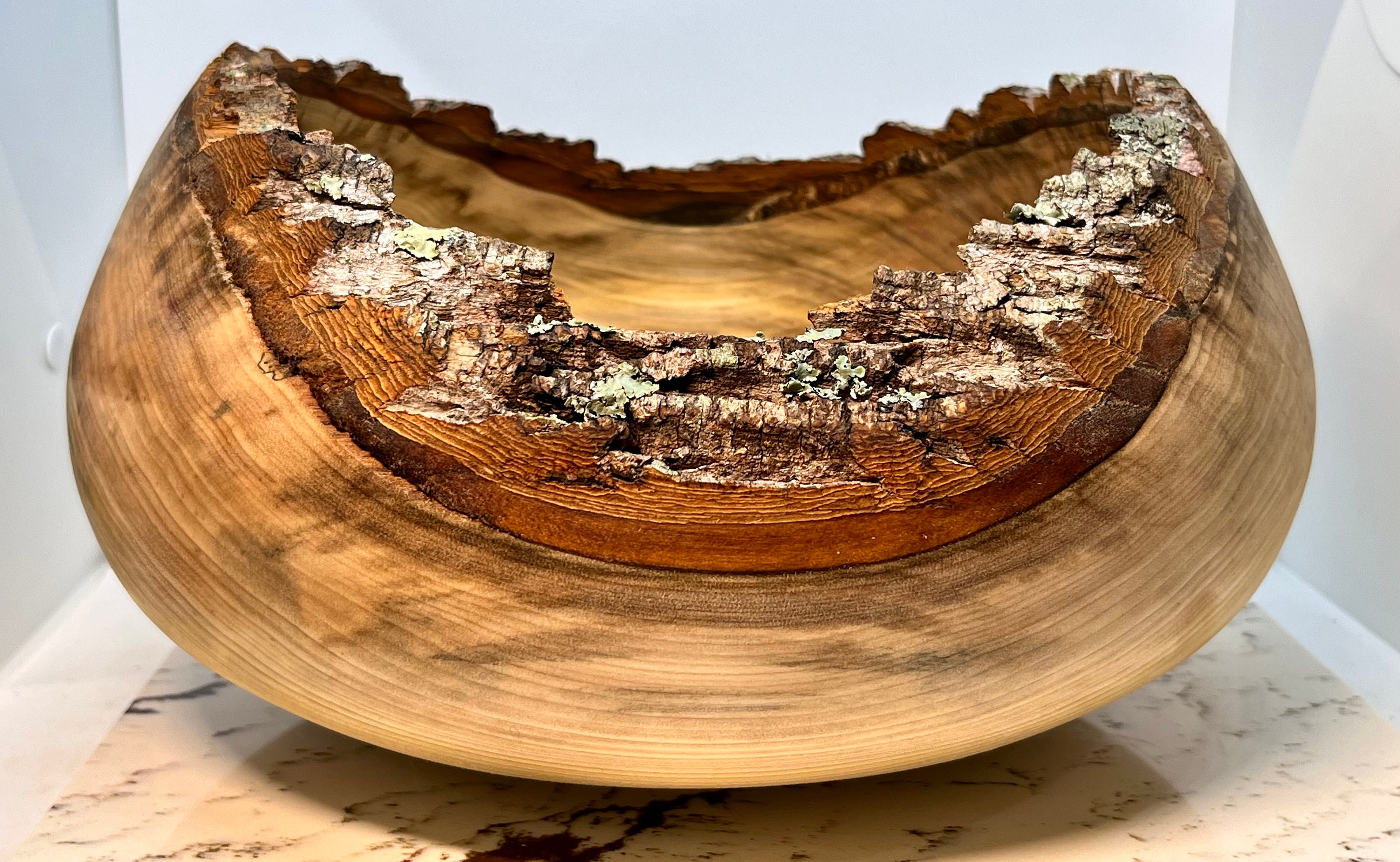 Natural Edge Poplar Hand Turned Wood Bowl Bear Creek Bowl Company - Etsy