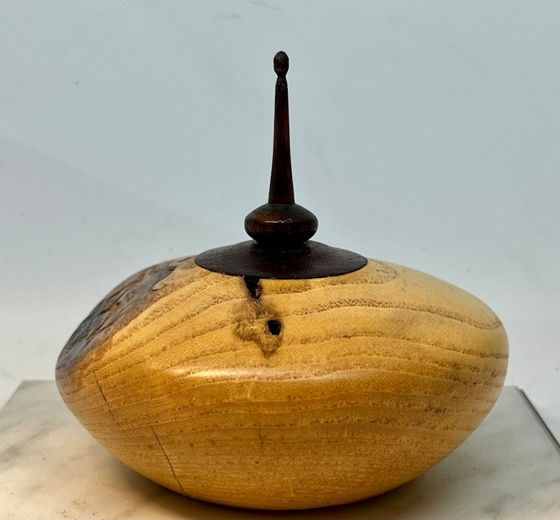 Ash Hollow Form With Black Walnut Top Bear Creek Bowl Company - Etsy