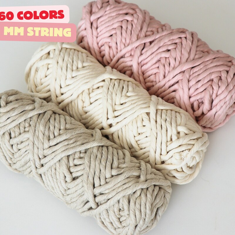 Macrame Rope 5mm - Etsy