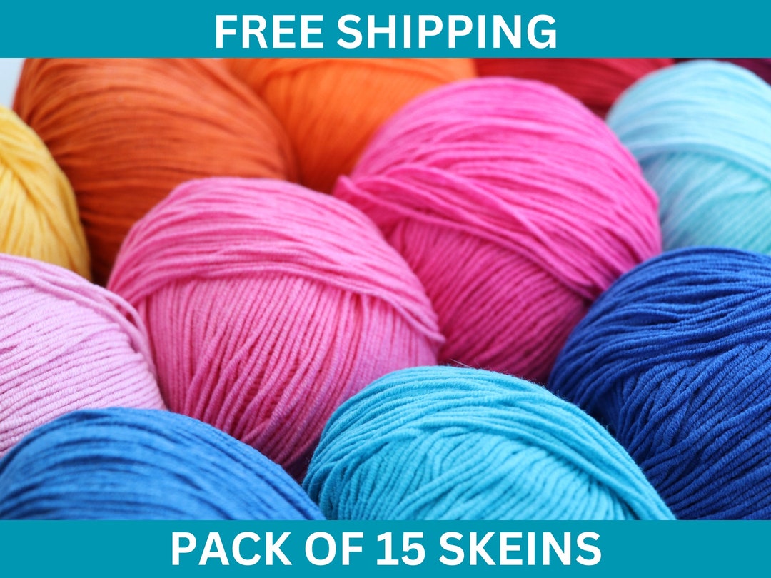 Amigurumi Soft Cotton Yarn Pack, Cotton Yarn, Crochet Baby Yarns, Jeans ...
