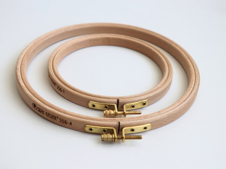 Wood Embroidery Frame, Embroidery Ring, Beechwood Embroidery Hoop ...