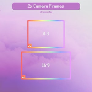 LGBTQ+ Pride Hot Air Balloon Complete Animated Stream Overlay Package ...