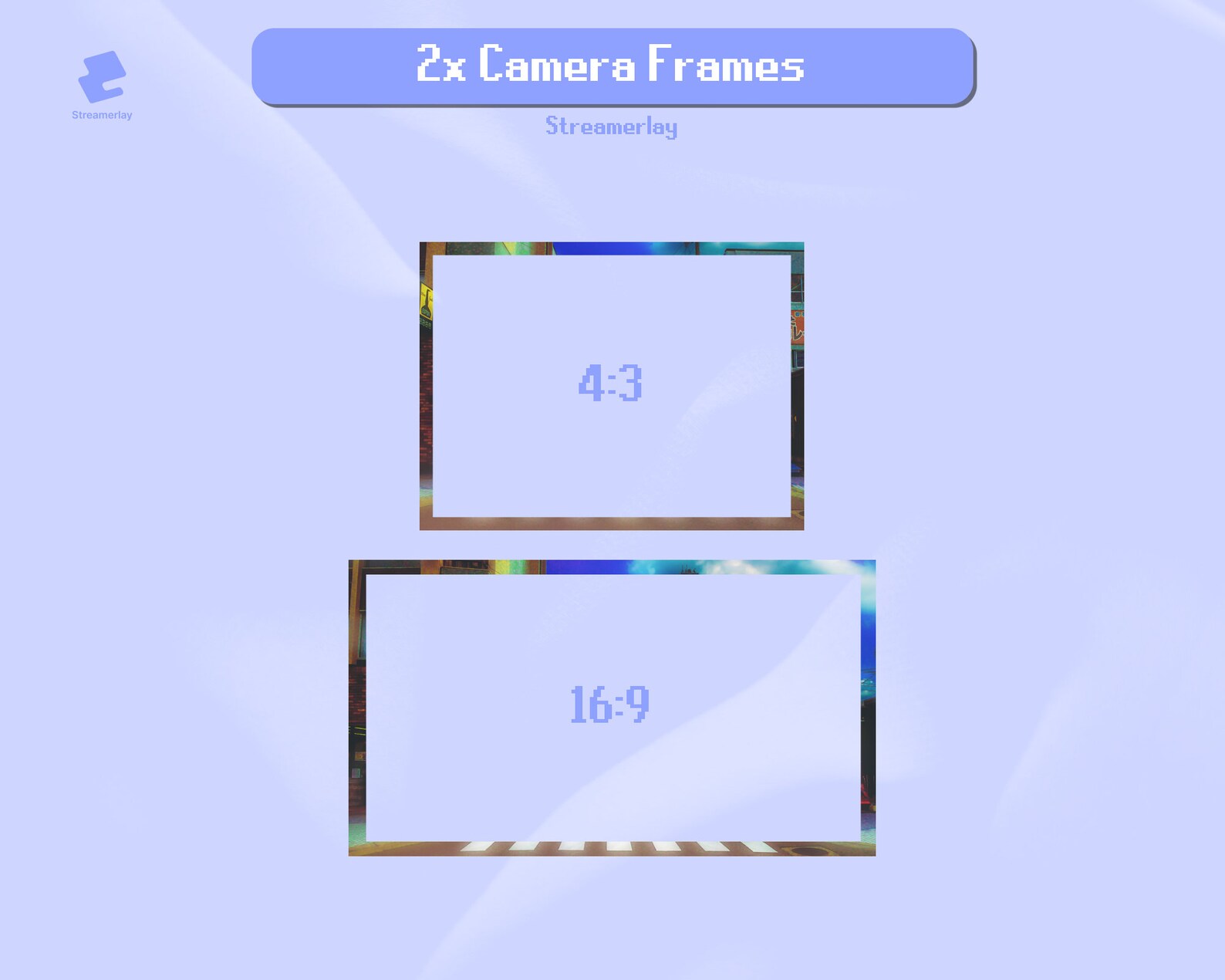 Animated Anime Streets Complete Stream Overlay Package | Twitch Bundle ...