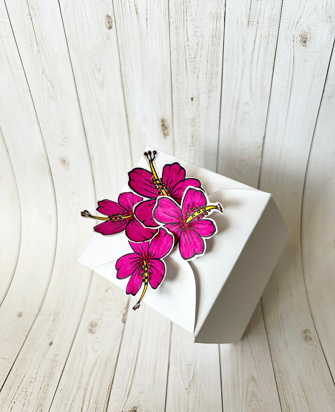 Printable Paper Gift Box, DIY Paper Box, PDF Box, Gift Box, Mother's ...