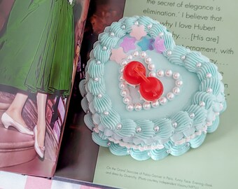Cherry Fake Cake Jewellery Box - Etsy