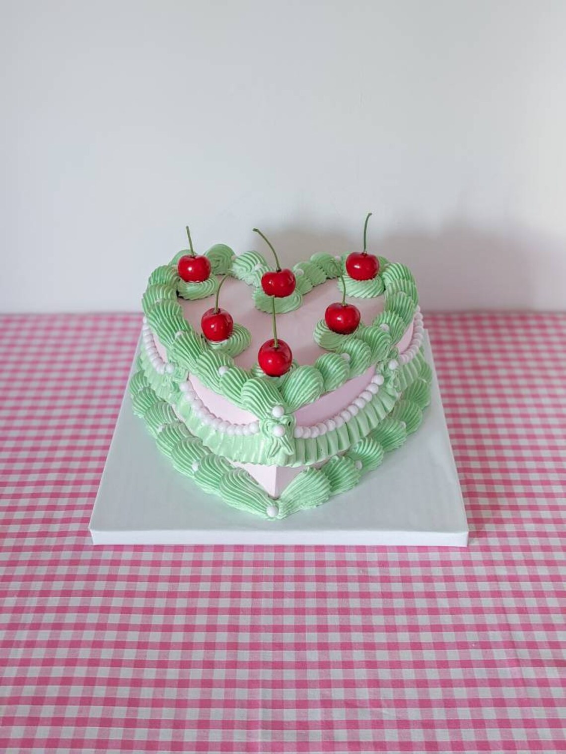 Vintage Heart Fake Cake Prop, Display, Decor - Etsy