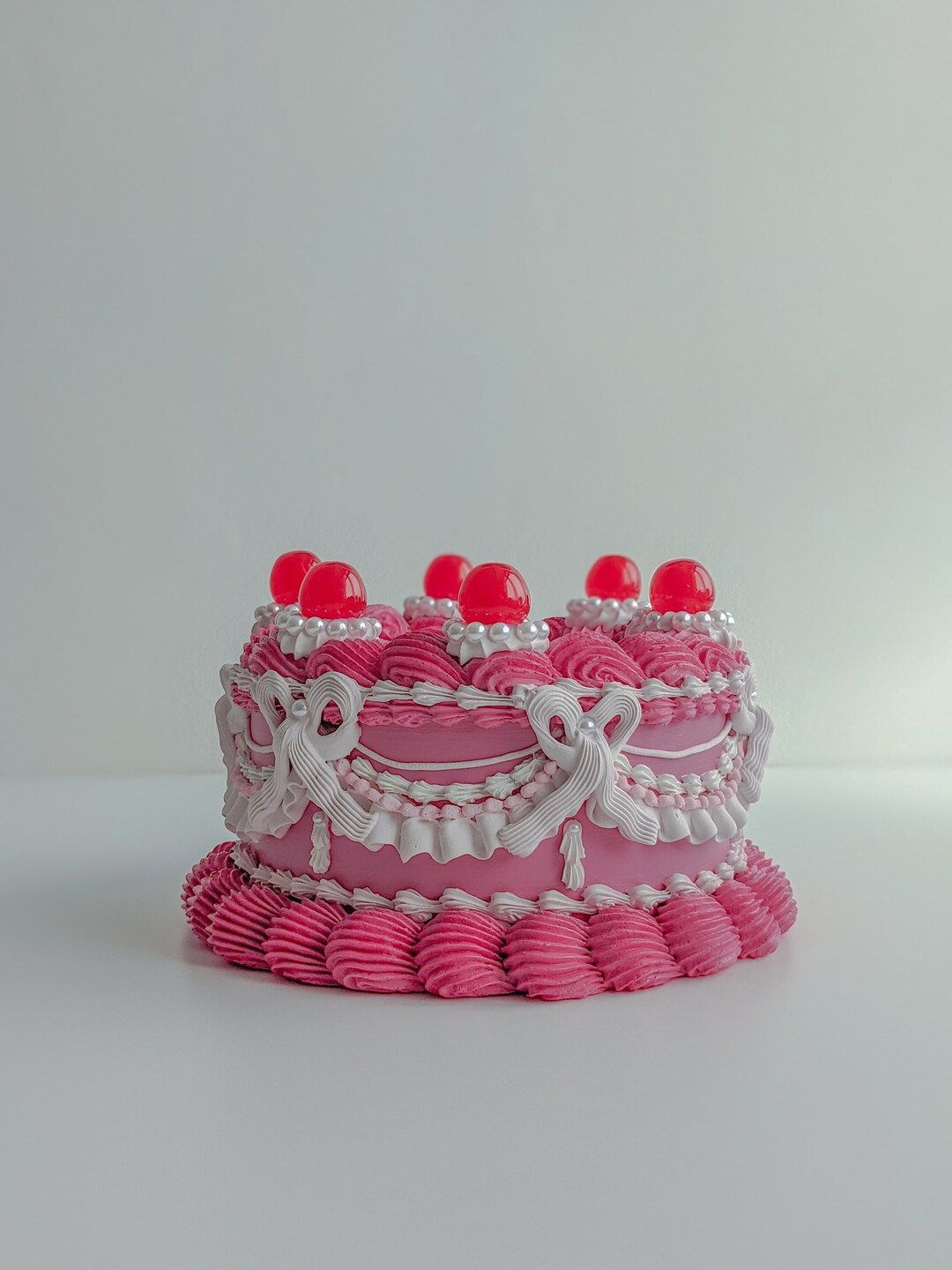 Vintage Kitsch Fake Cake Prop, Display, Home Decor - Etsy