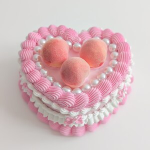 Peach Please Cake Jewellery Box - Etsy