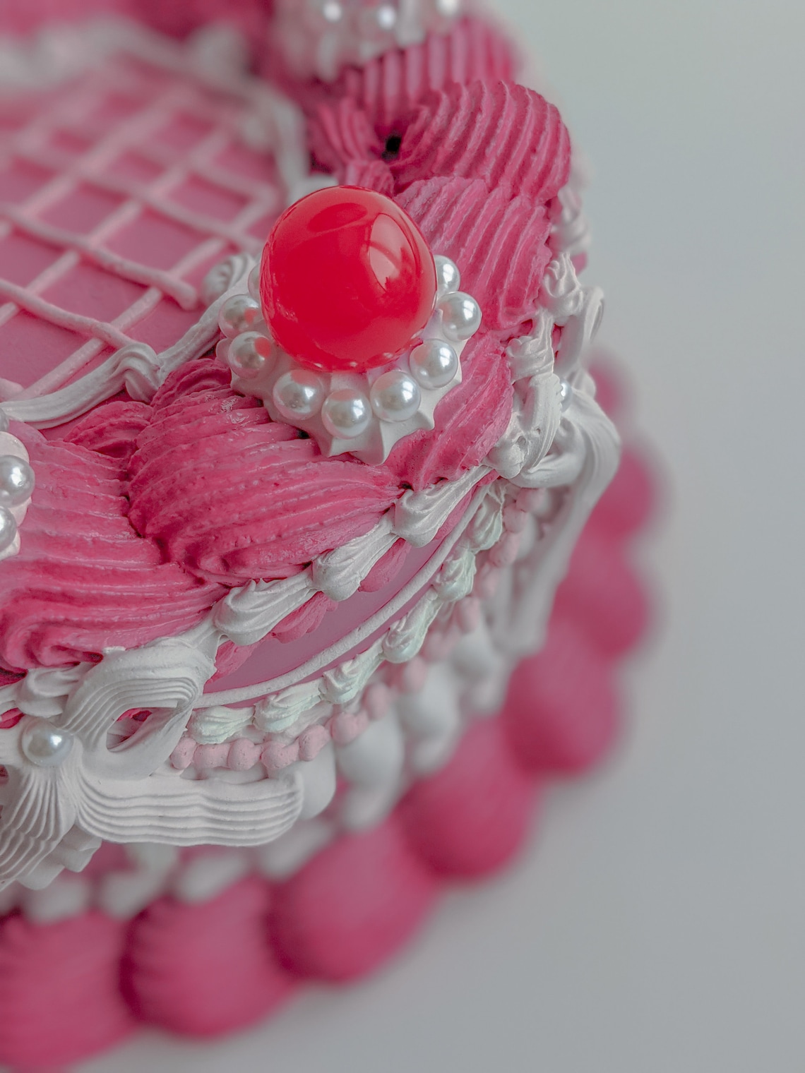 Vintage Kitsch Fake Cake Prop, Display, Home Decor - Etsy