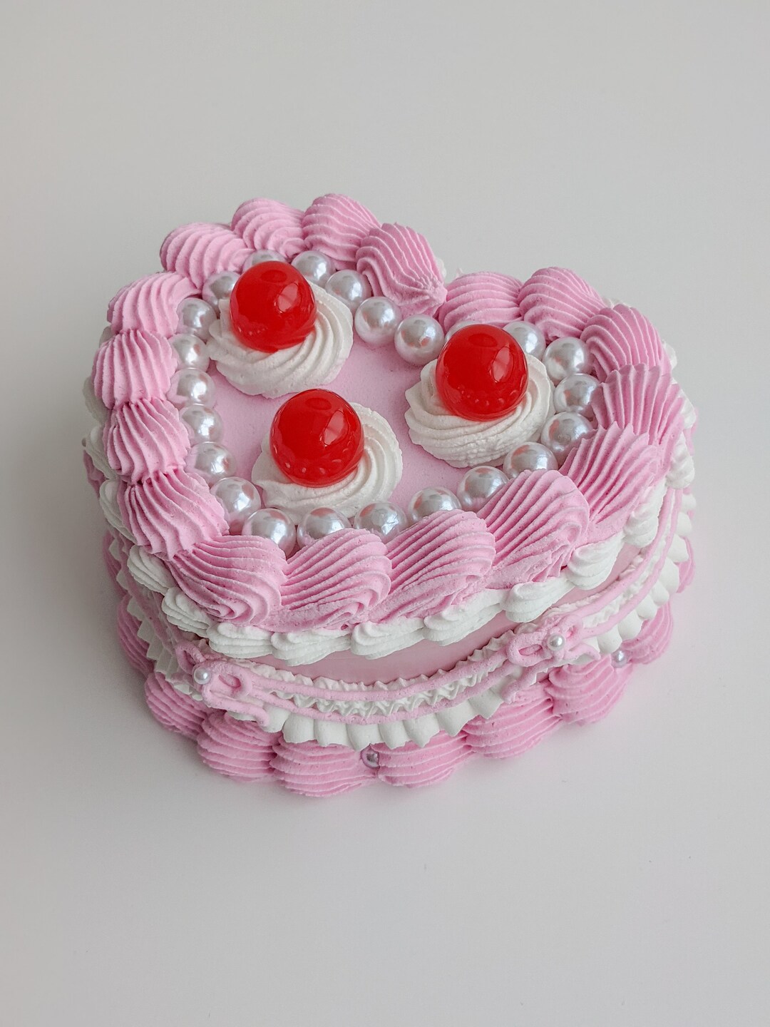 Cake Jewellery Box With Cherries Gift Box - Etsy