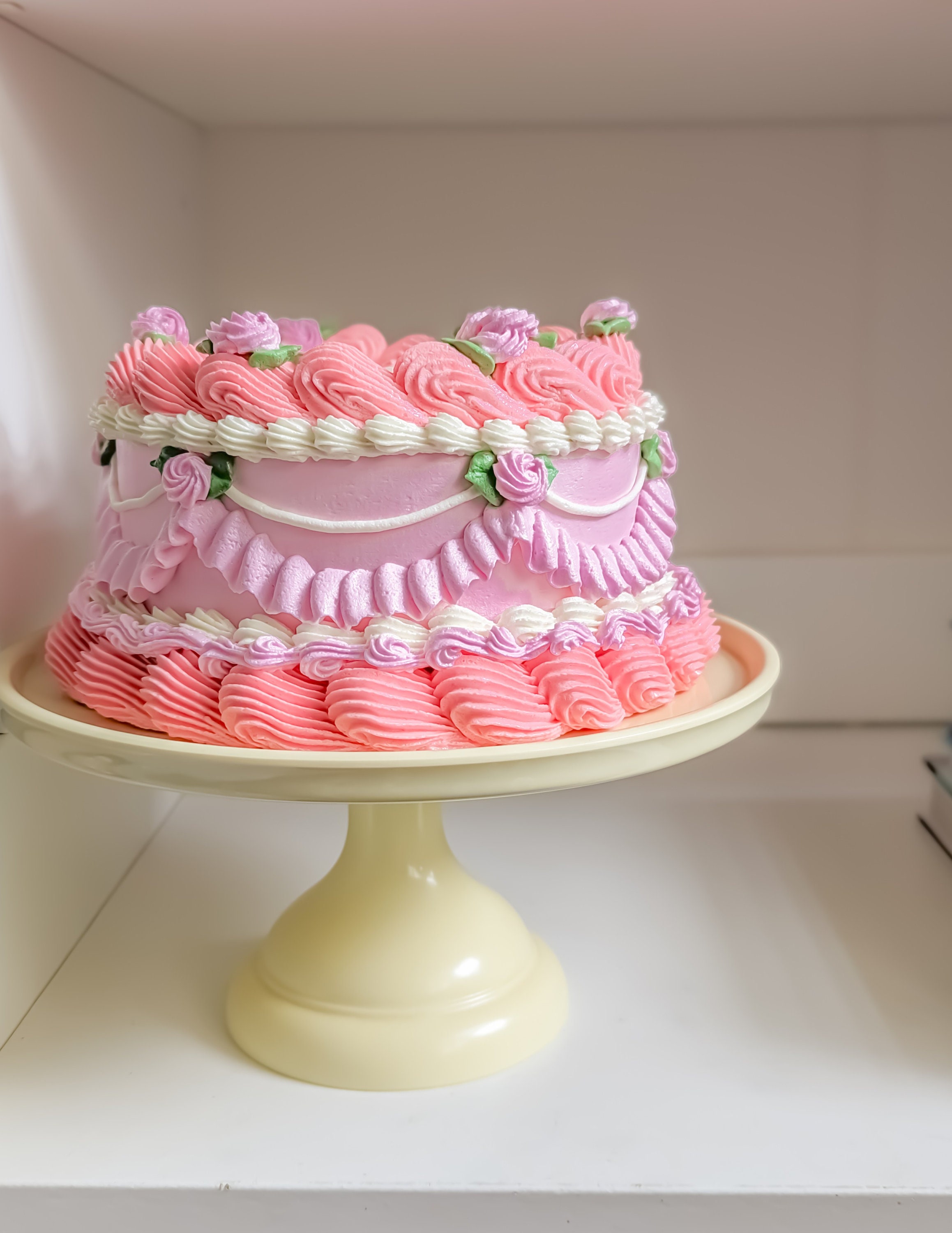 Vintage Fake Cake Prop, Home Decor, Centrepiece - Etsy