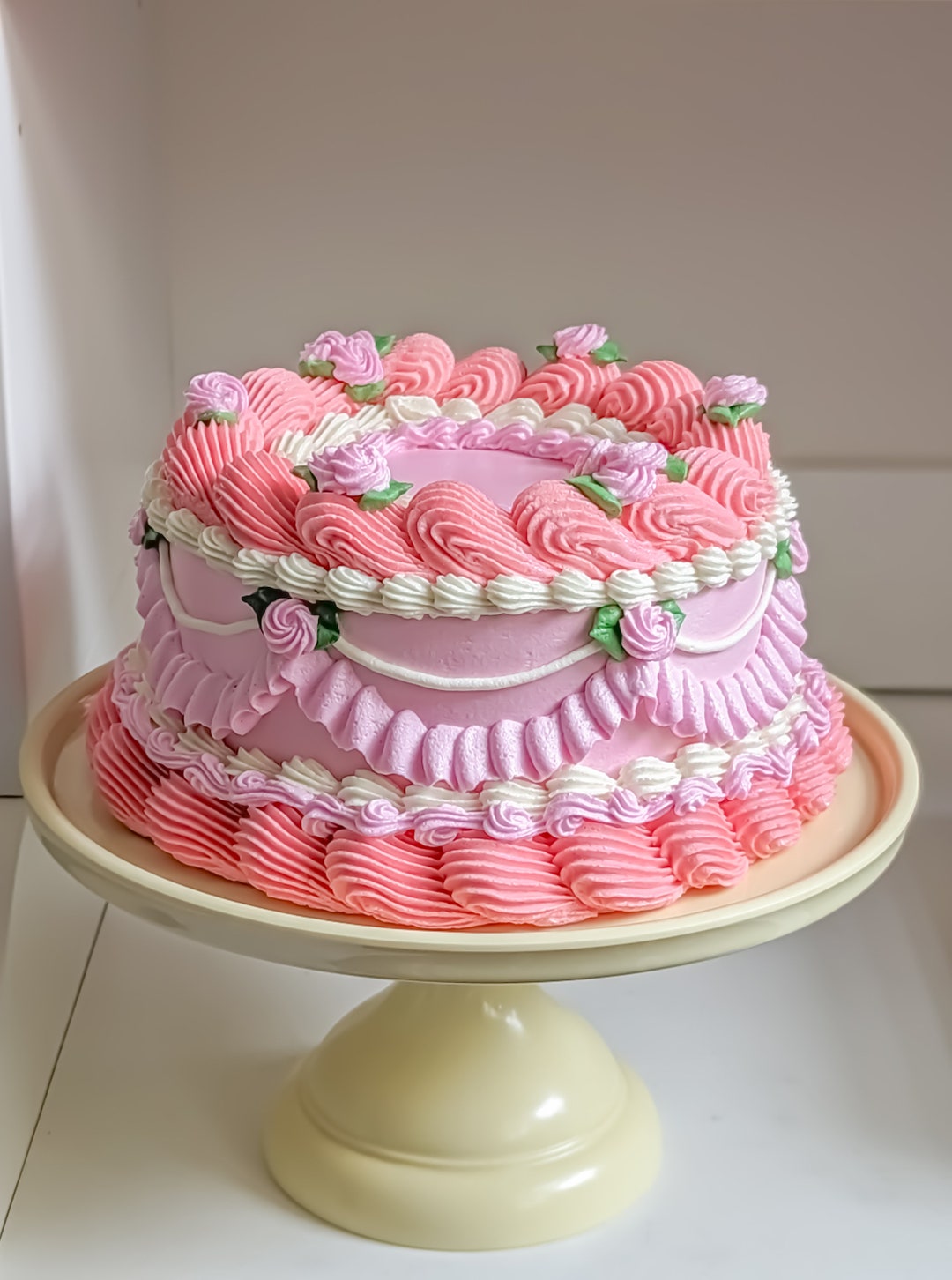 Vintage Fake Cake Prop, Home Decor, Centrepiece - Etsy
