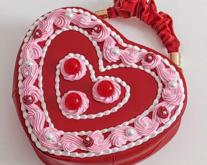 Yummy Cherry Cake Bag - Etsy