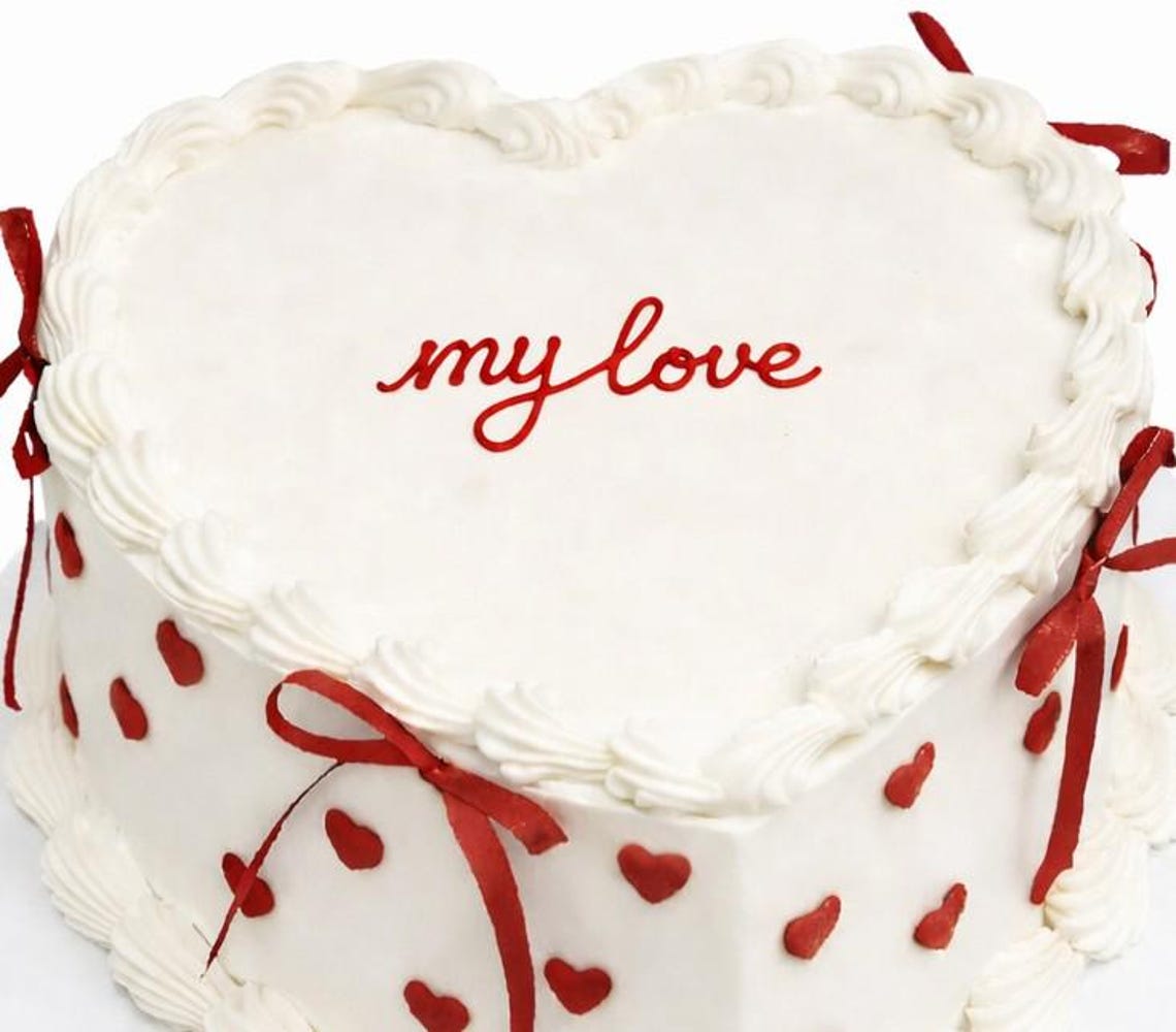 Heart Fake Cake Prop Display & Photoshoot - Etsy