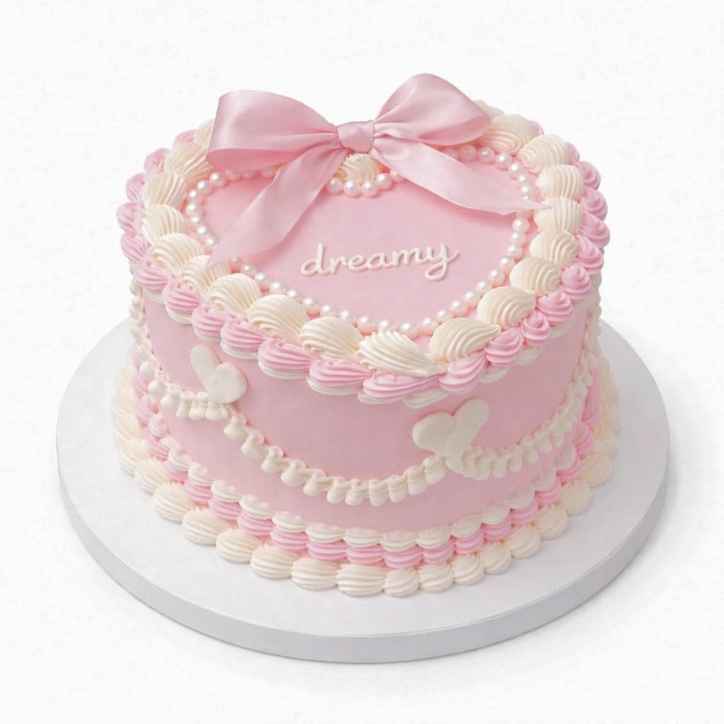 Coquette Heart Fake Cake Prop - Etsy