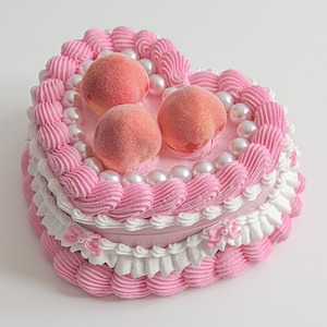 Peach Please Cake Jewellery Box - Etsy