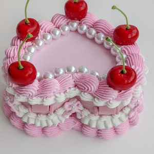 Cherry Cake Jewellery Box Trinket Box - Etsy
