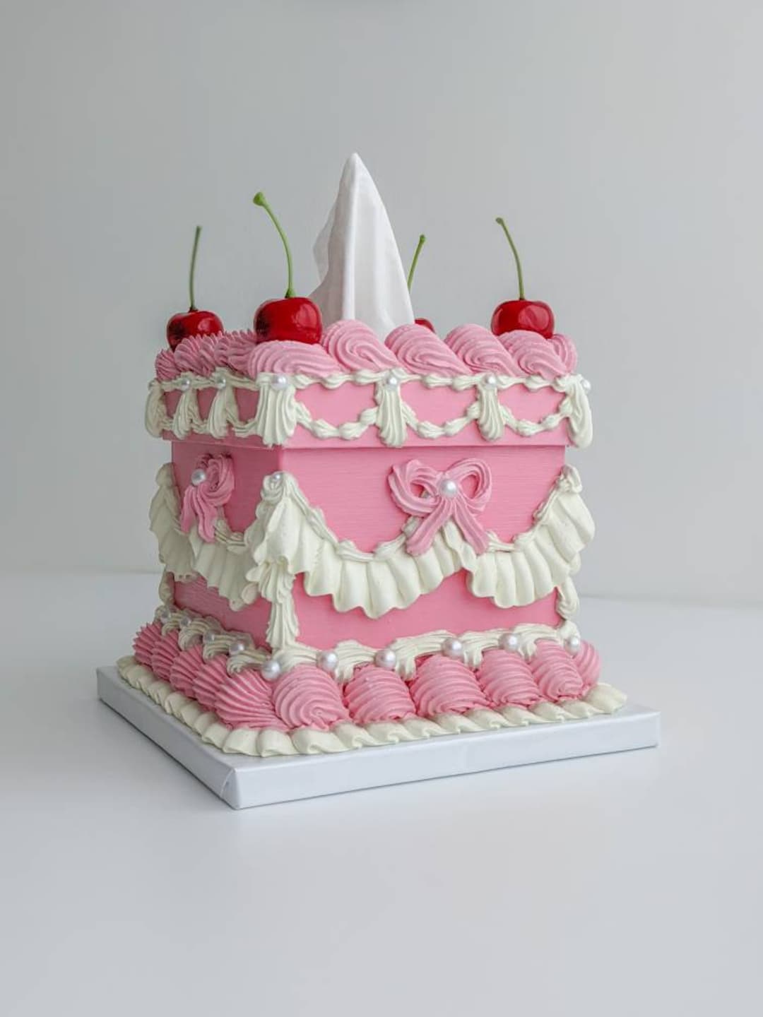 Cake Tissue Box Holder - Etsy