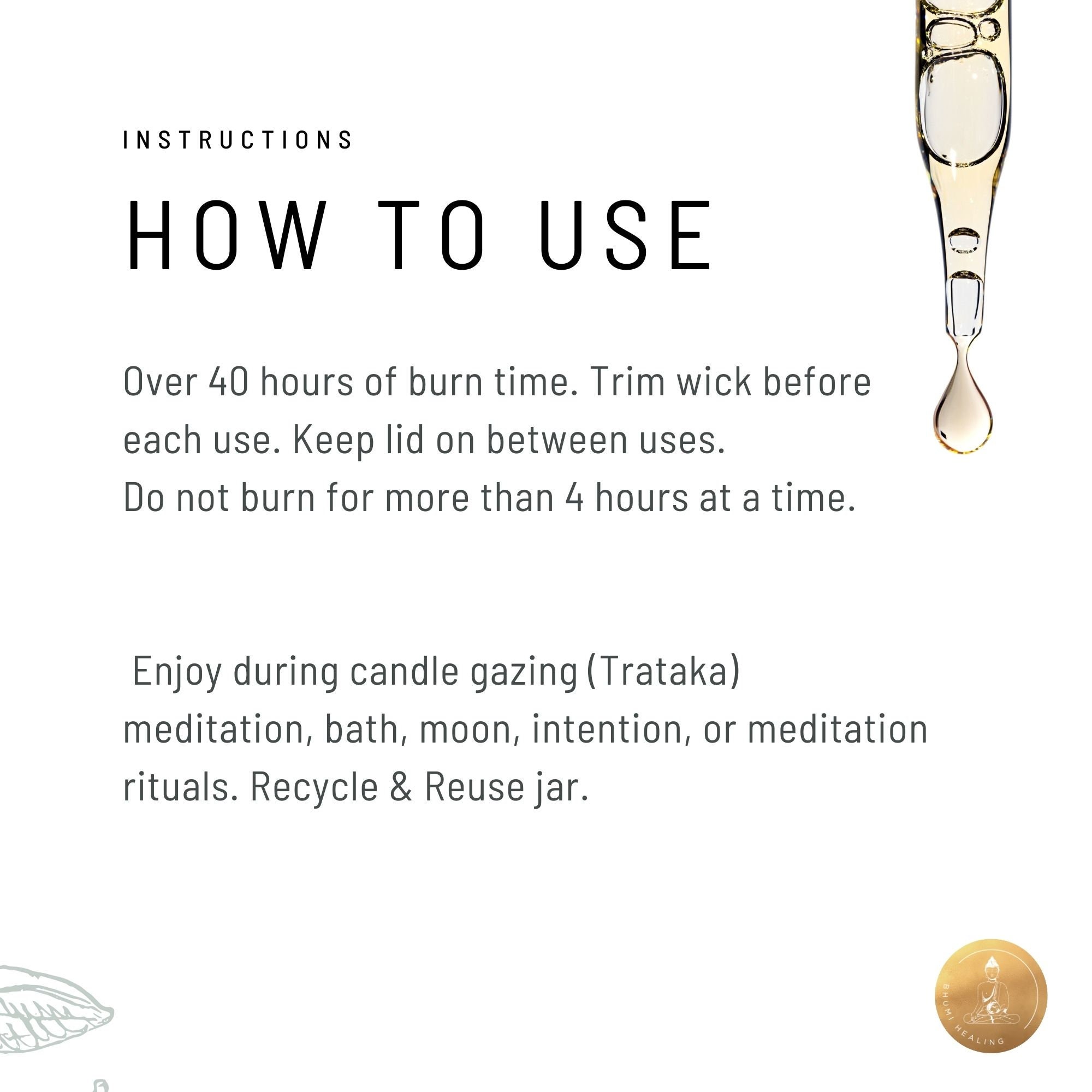 Meditation Candle Sandal and Cedarwood Virgin Coconut Soy Wax | Organic ...