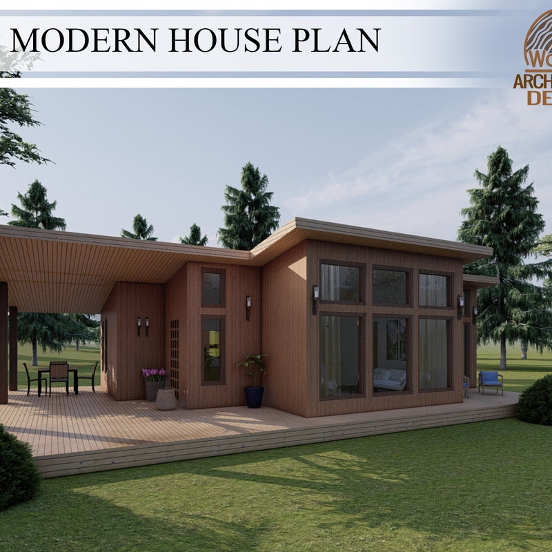 Guest House Plans - Etsy