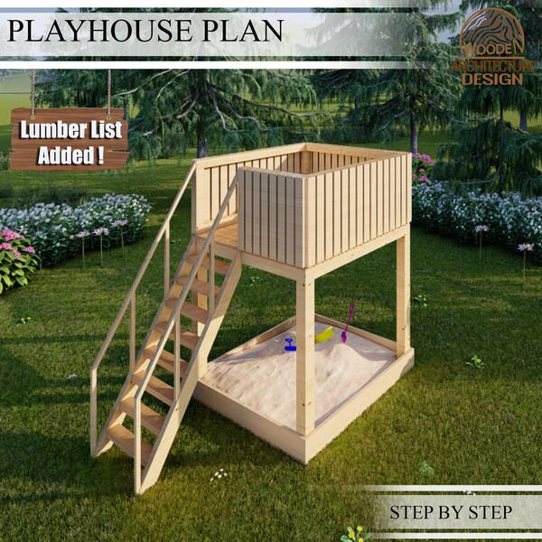 Tree Fort Plans - Etsy