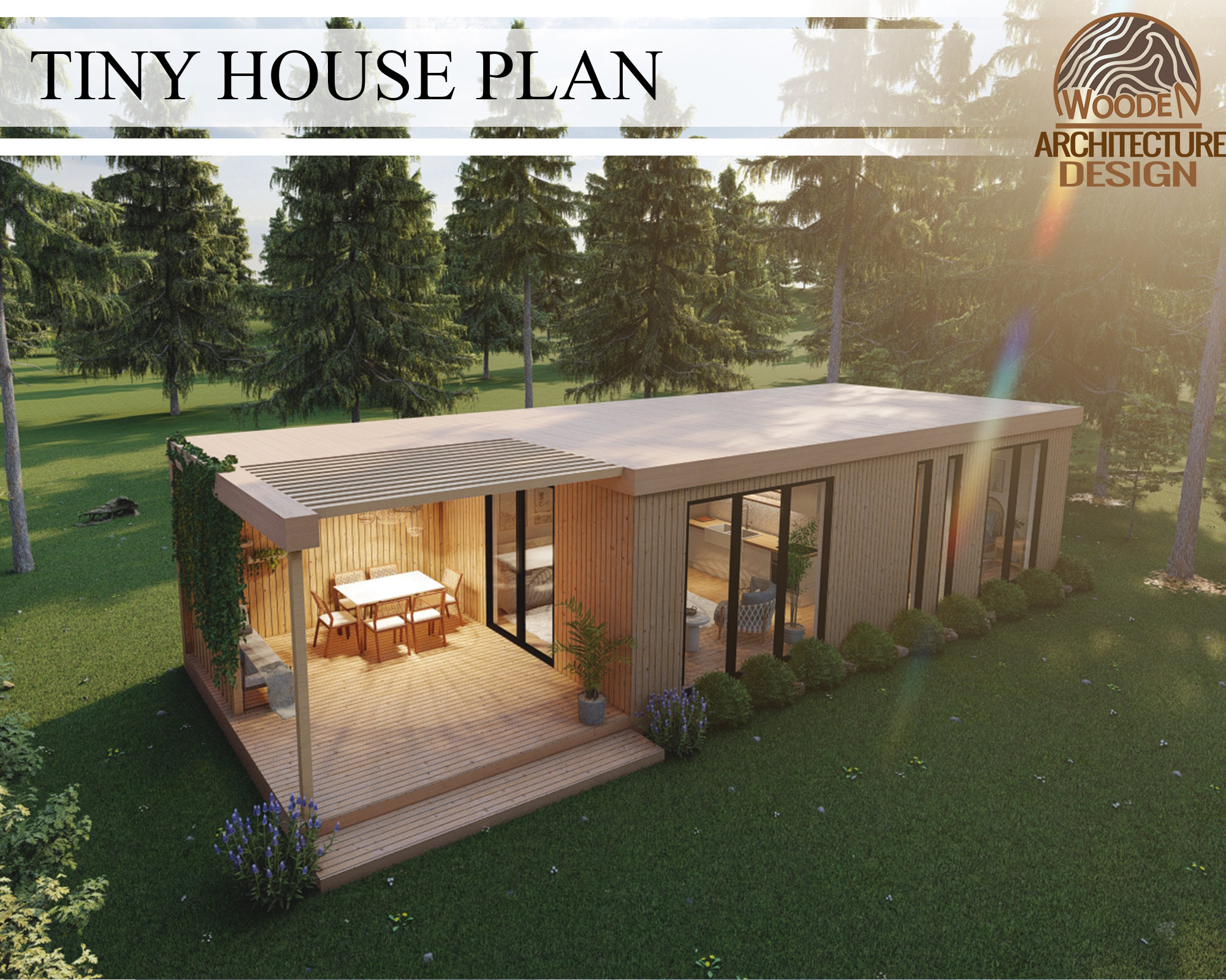 1 Bedroom 1 Bathroom Tiny House Plan 770 Sq.ft 4510x - Etsy UK