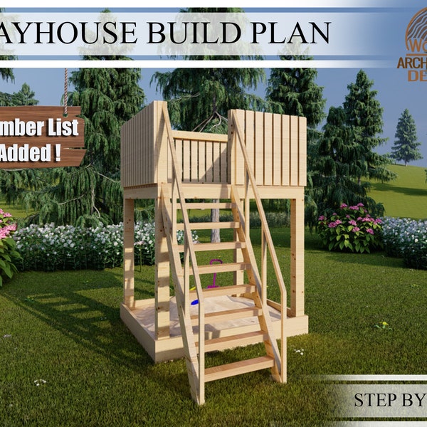 Tree Fort Plans - Etsy