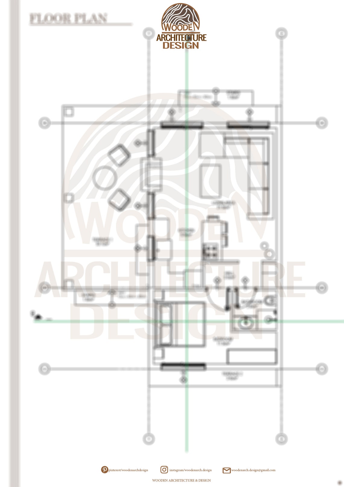 Modern Forest House Plan 1 Bedroom 1 Bathroom House Plans | Etsy Australia