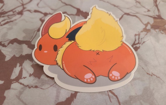 Fluffy Flareon - Etsy