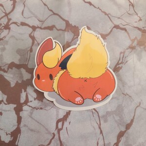 Fluffy Flareon - Etsy