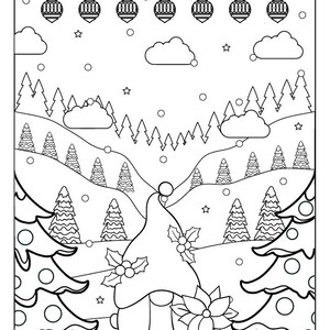 42 Page Christmas Printables Coloring Book - Christmas Coloring Pages ...