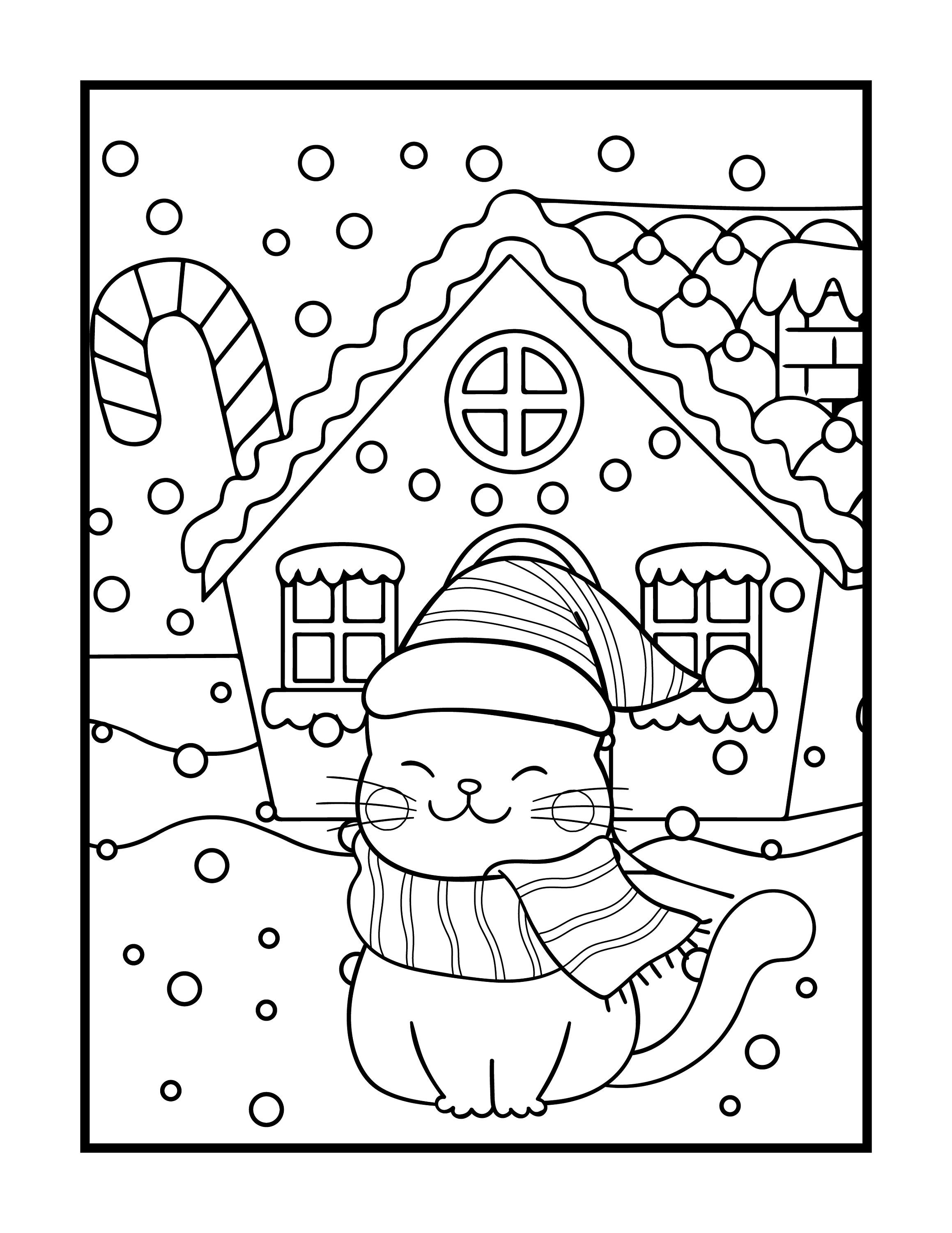 27 Page Christmas Printables Cloring Book - Christmas Coloring Pages ...
