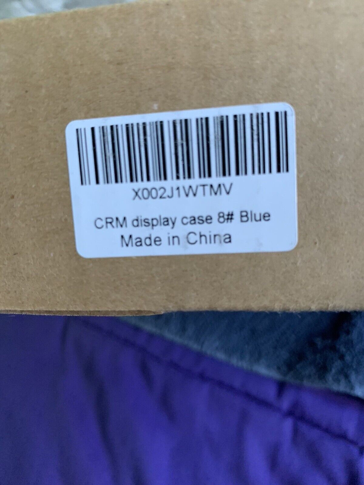 Clear Acrylic Display Box With Blue Velvet Base Simple - Etsy