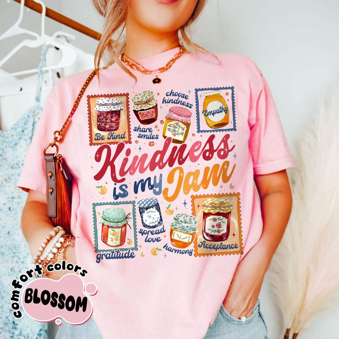 Comfort Colors® Kindness Teacher Shirt, Inspirational Teacher Tee ...