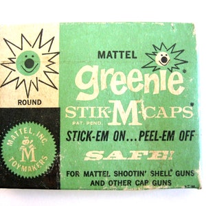 Rare Mattel Shootin' Shell Snub-nose .38 Private Detective Cap Gun Set ...