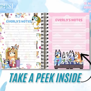 Personalized Bluey Notebook | Bluey Book | Gift Idea | Personalized ...