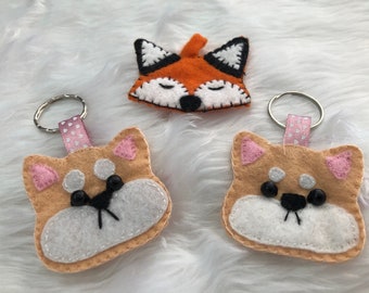 Felt Keychain | Etsy