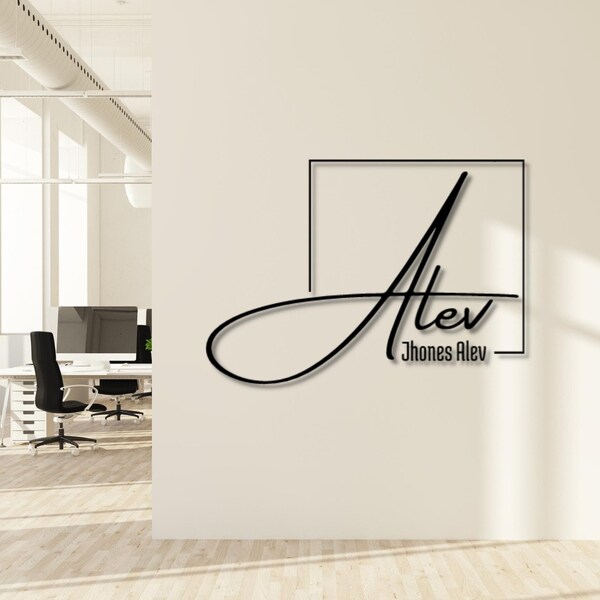 Custom Wood Sign Logo Office - Etsy
