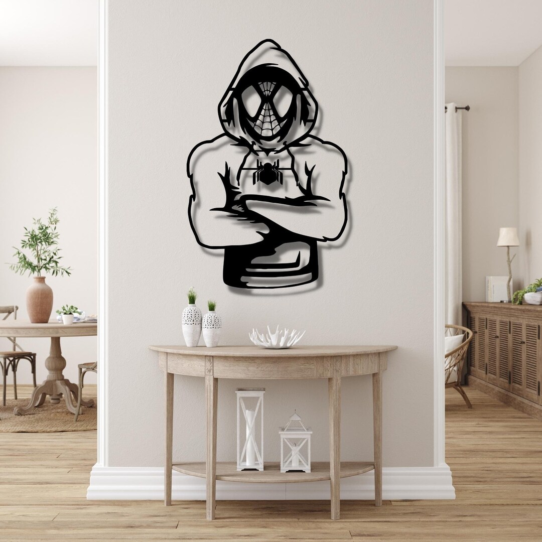 Spiderman Wall Decor, Wall Hangings, Wood Wall Decor, Door Decor ...