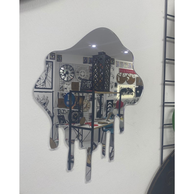 Acrylic Dripping Mirror Decorative Acrylic Large Mirror - Etsy