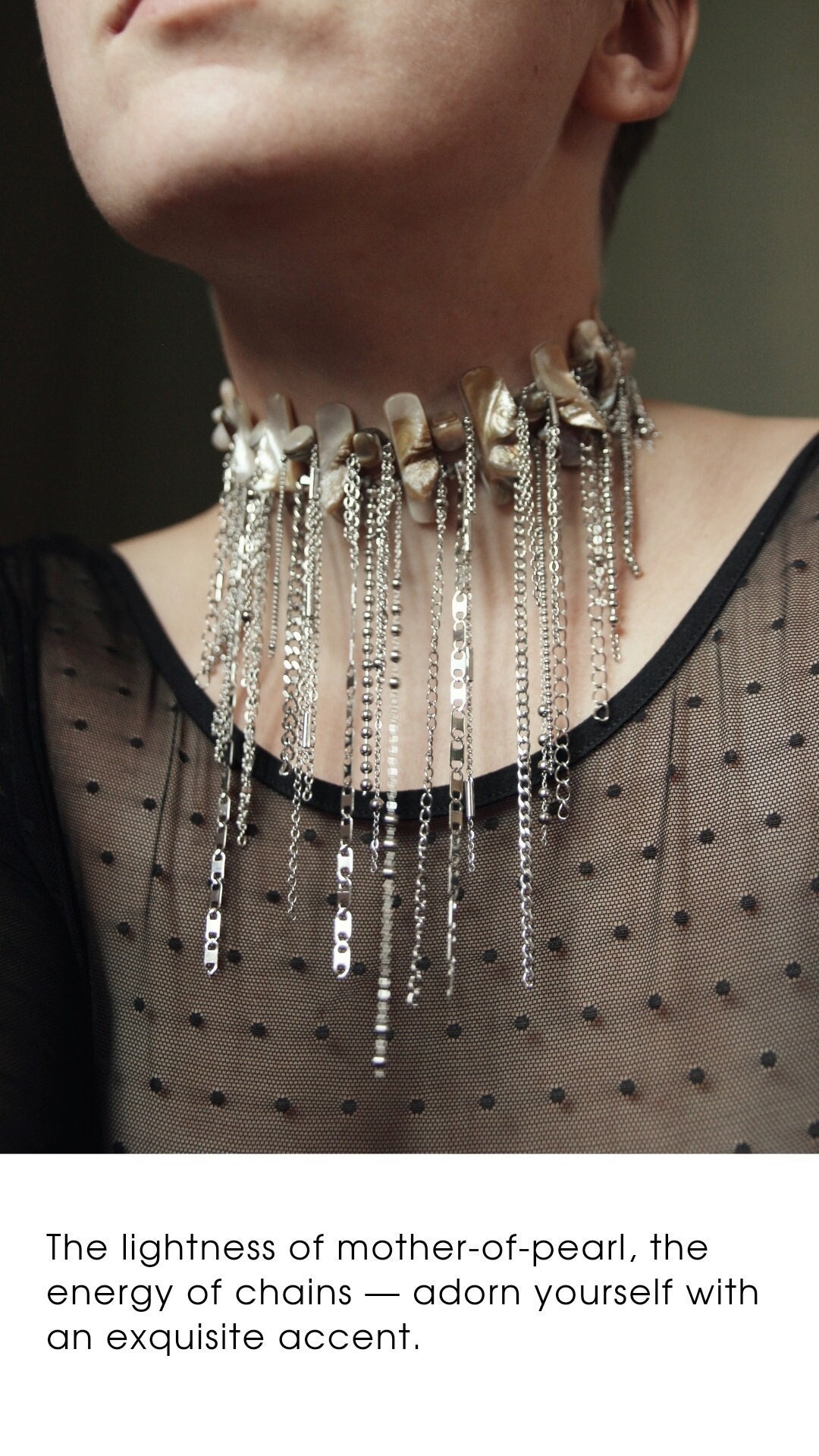 Chunky Statement Wide Choker Necklace Whimsical Halloween Jewelry With ...