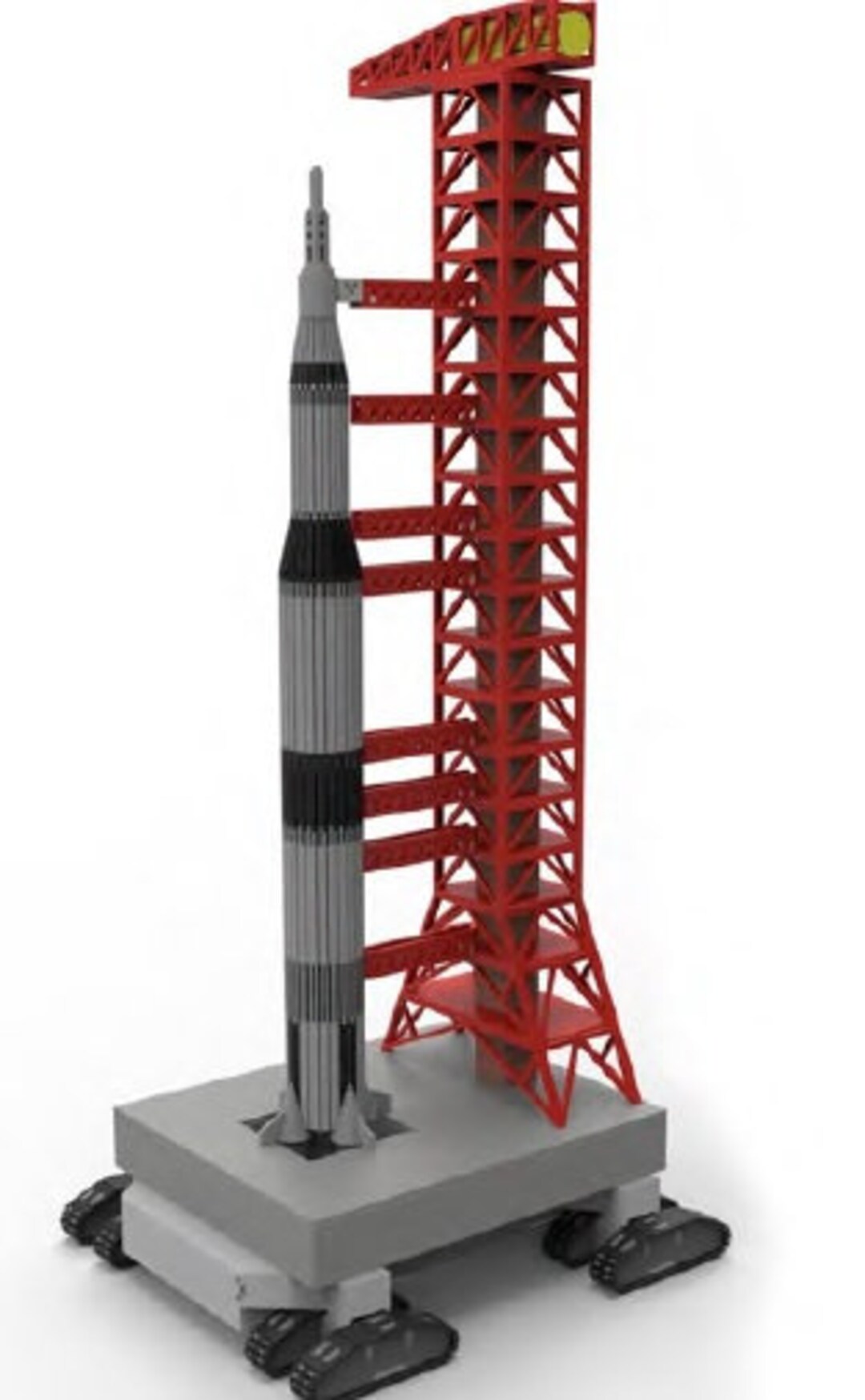 Saturn V + Pdf Instruction - Etsy