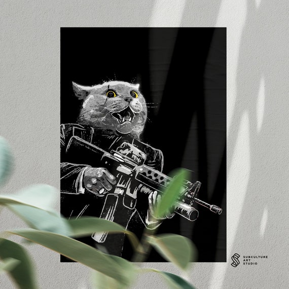 Funny Animals With Captions And Guns