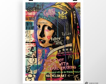 Pearl Girl Poster - Etsy